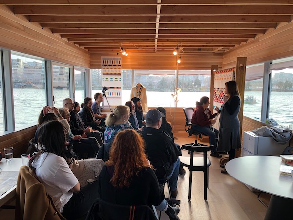 Artist Talk & Open Studio: Angela George – The Blue Cabin